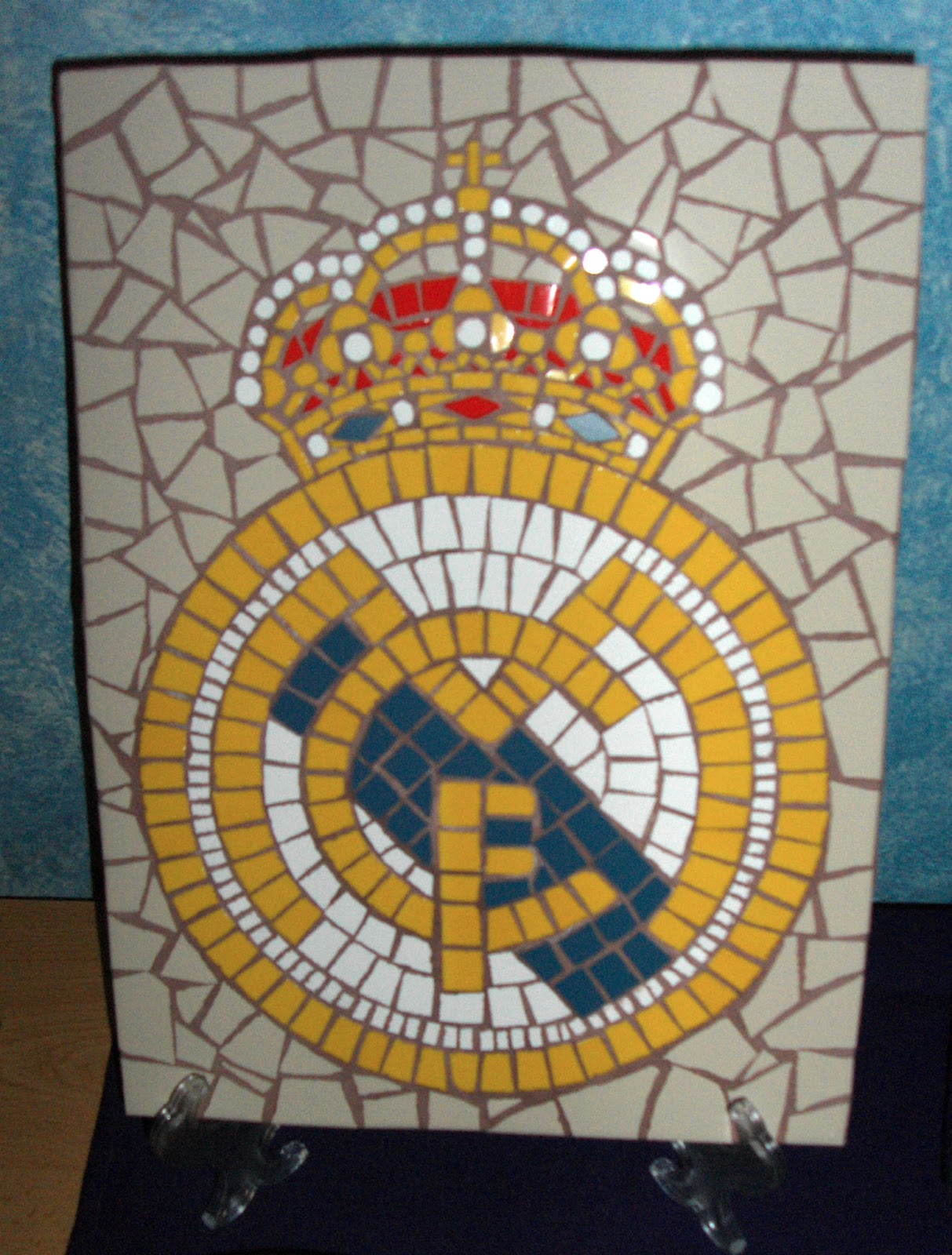 mosaicos antakipe: Escudo Real Madrid