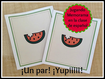 'Memorama' (Memory) with a twist! | Mundo de Pepita