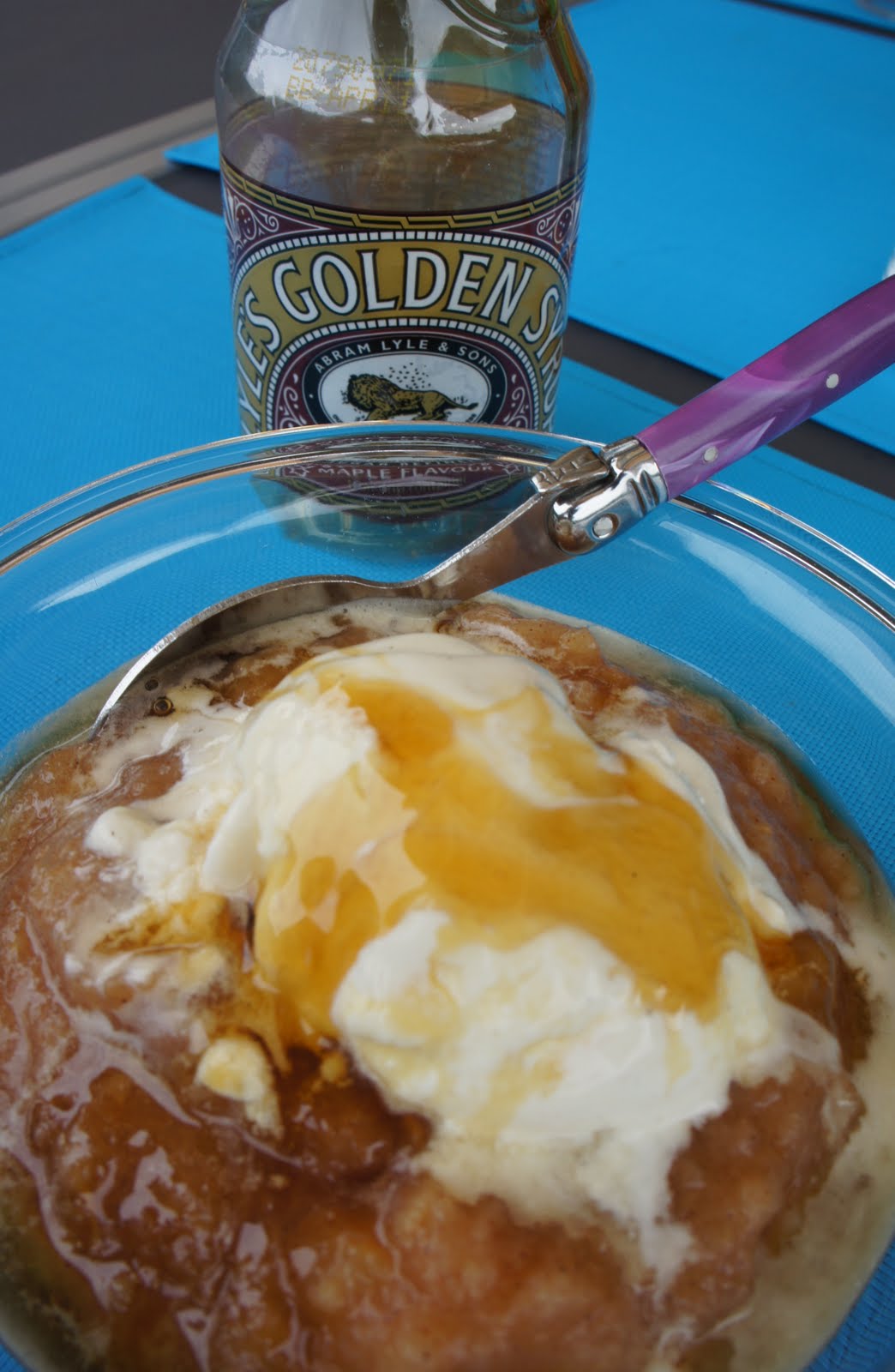 Poulet à l'orange et Compote sirop d'érable