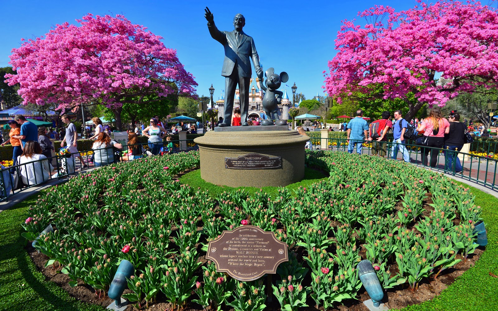 Springtime at Disneyland