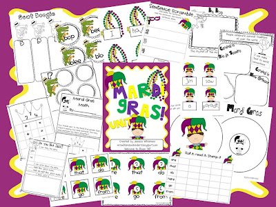 Welcome to Room 36!: mardi gras unit