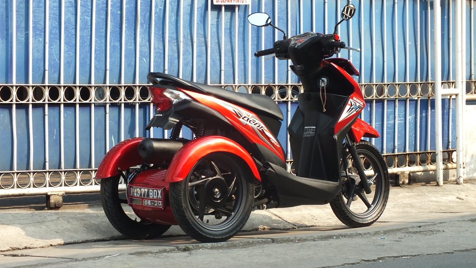 Oracle Modification Concept: HONDA BEAT RODA 3 Pesanan Mrs. LING ...
