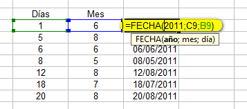 Computación para los Negocios: Trabajar con Fórmulas y Fechas Excel