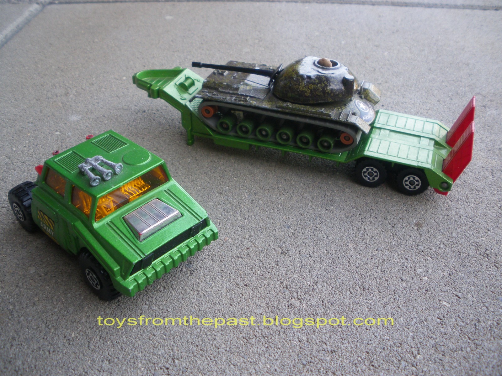 Toys from the Past: #224 MATCHBOX – TANK TRANSPORTER (K-106) (1974)