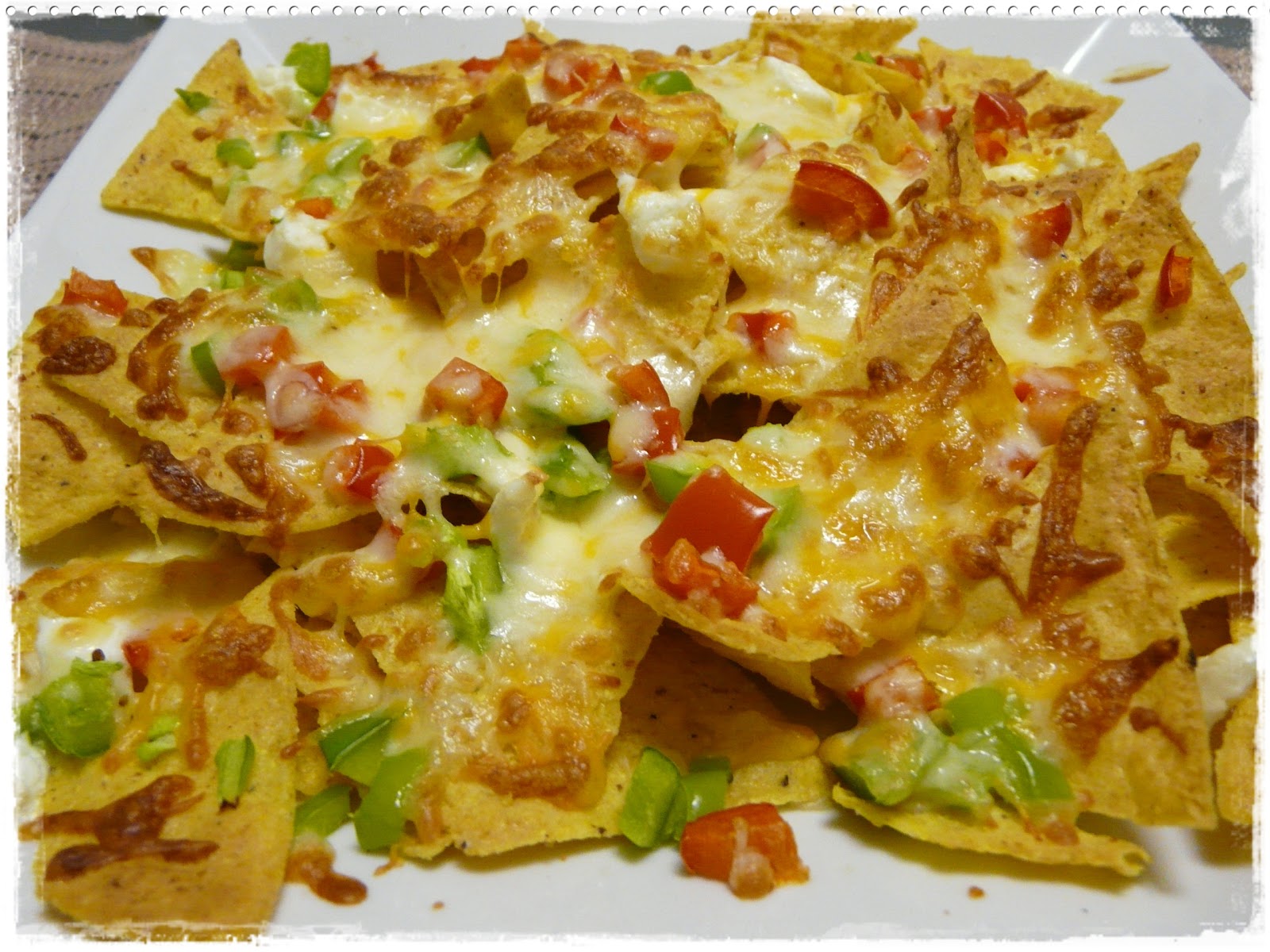 Nachos con queso - Chismes y Cacharros