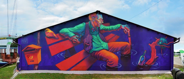 Natalia Rak New Mural In Nowa Sól, Poland – StreetArtNews