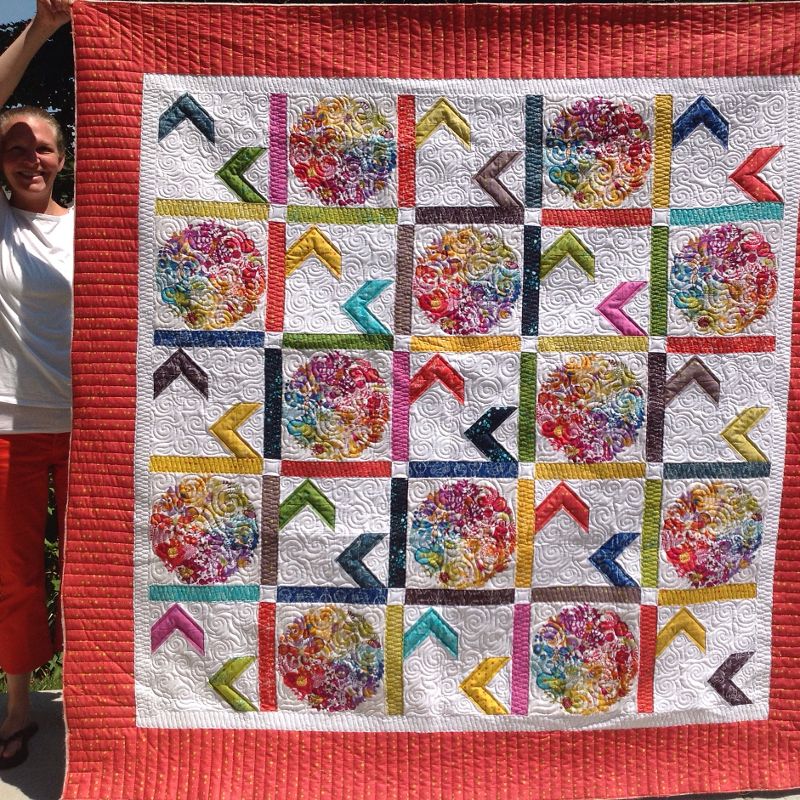 Quilt Basket Blog: New Cutie Quilt and Color Me fabrics!