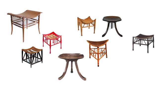 Cottage Farm: thebes stools