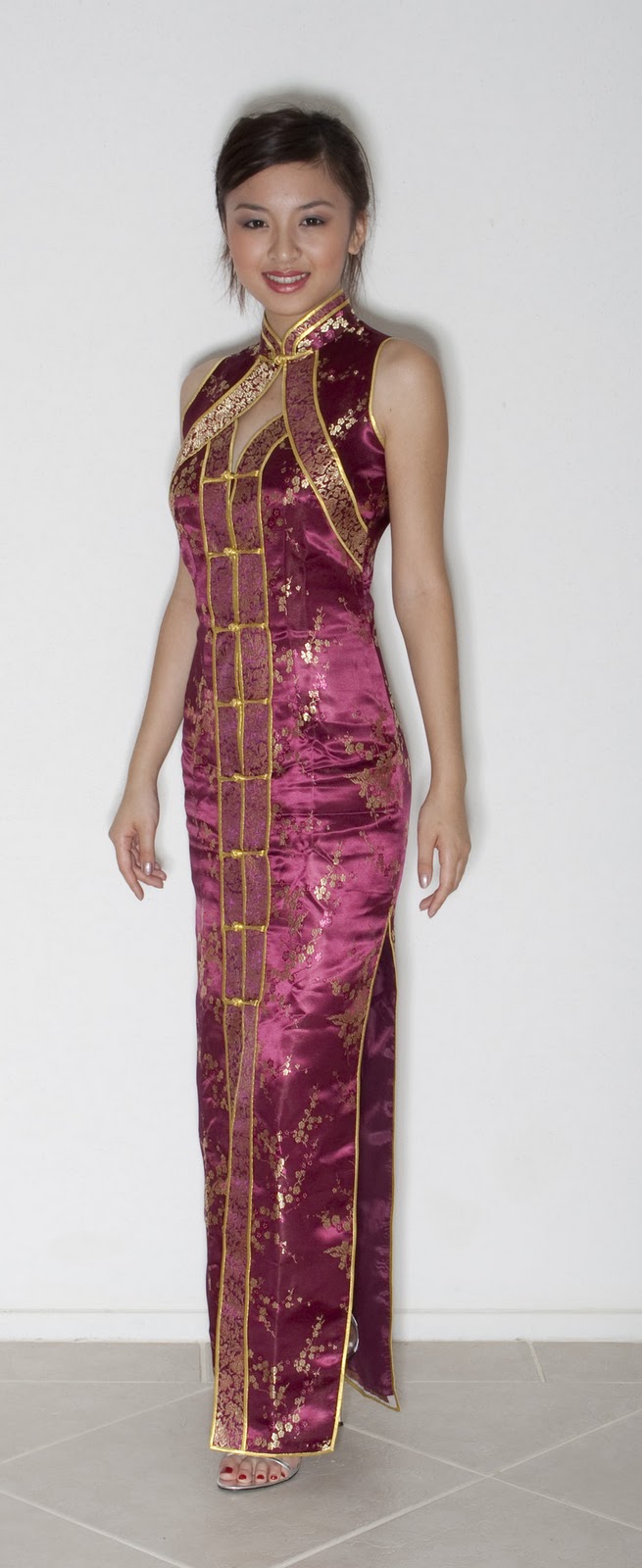 Qipao|Cheongsam ia chinese dress for women. | How to draw Croqui