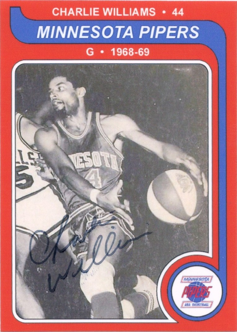 Minnesota Sports Autograph Project: CHARLIE WILLIAMS