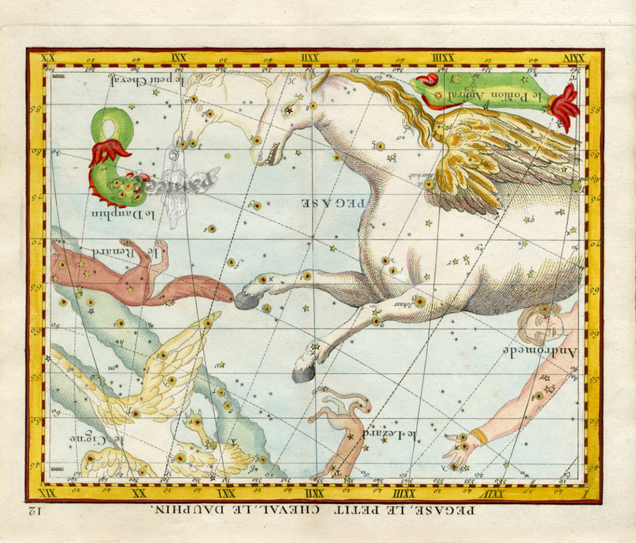 Коллекция картинок: John Flamsteed - Atlas Coelestis Celestial Prints 1795