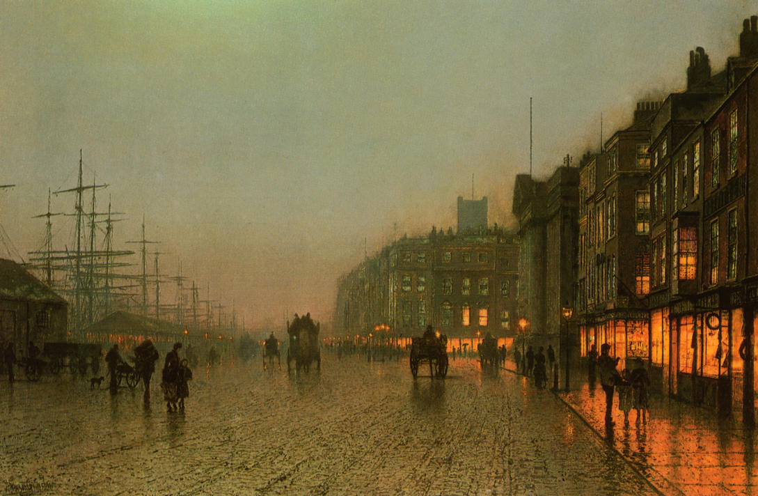 John Atkinson Grimshaw (British painter, 1836-1893) | Tutt'Art ...
