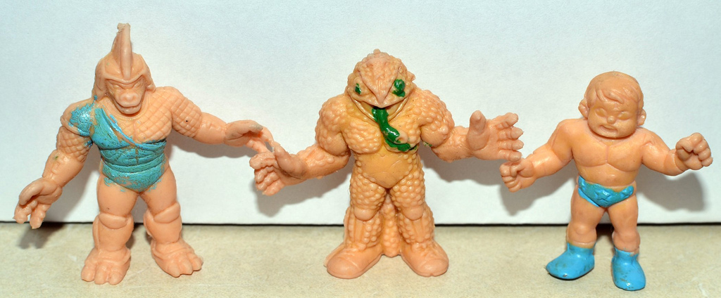 Little Weirdos: Mini figures and other monster toys: M.U.S.C.L.E ...