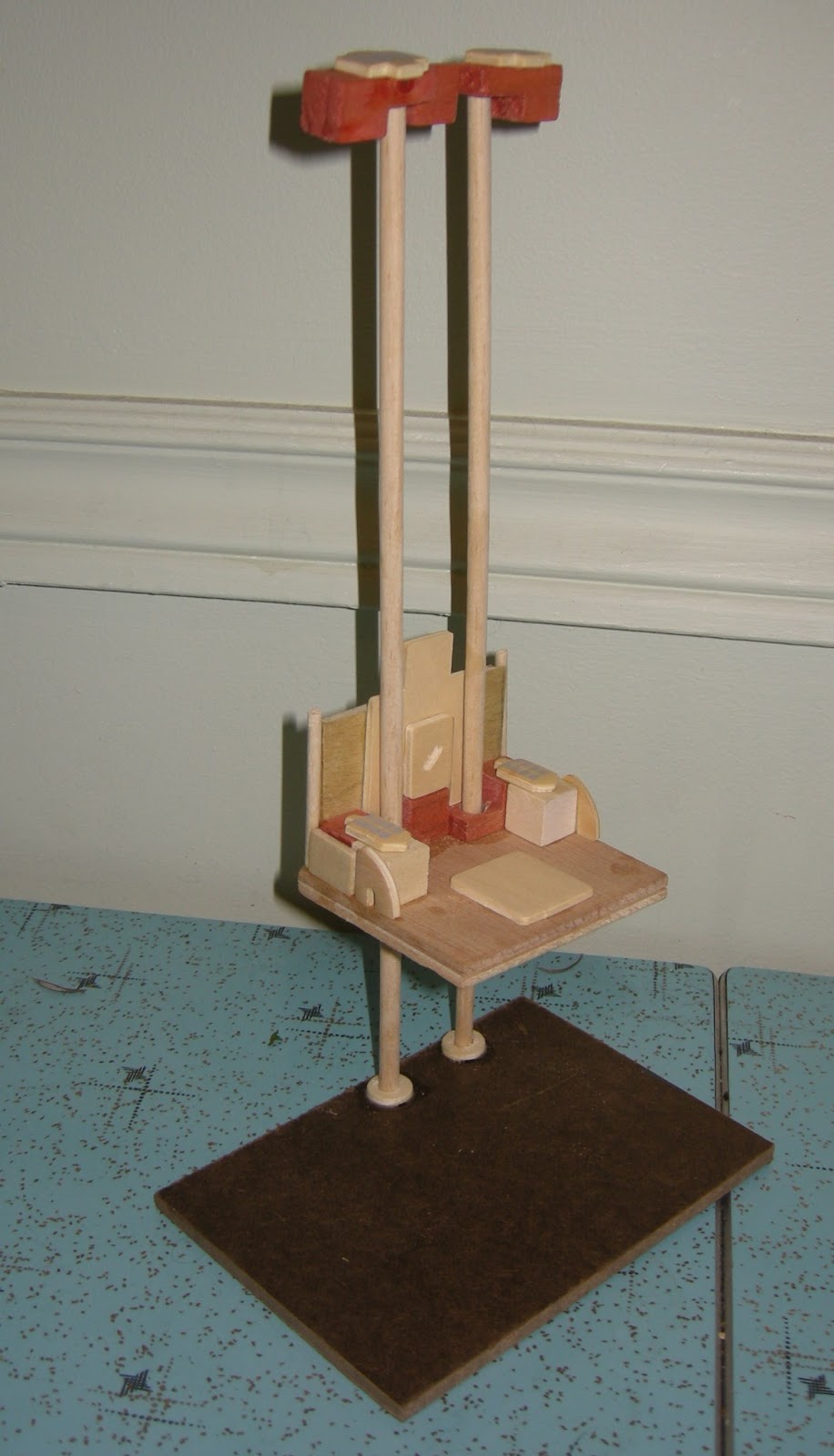 ANY HOW TOWN: Popsicle Stick Elevators and Sliding Platforms