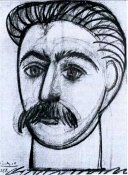 PICASSO-MAGICIEN: 051 - M1 - 1953 "Portrait de Staline"