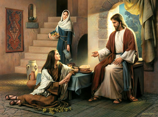 Il mondo di Mary Antony: Simon Dewey - arte religiosa