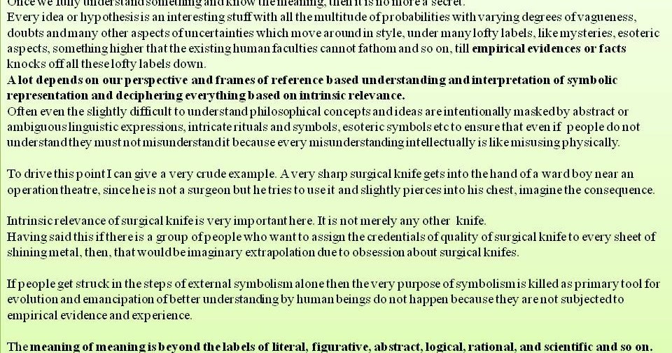 content write ups: Understanding the secret meaning? What is the ...