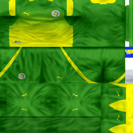 Editores de PES6: Uniforme Senegal 2012 by Schnuuu - PES 6