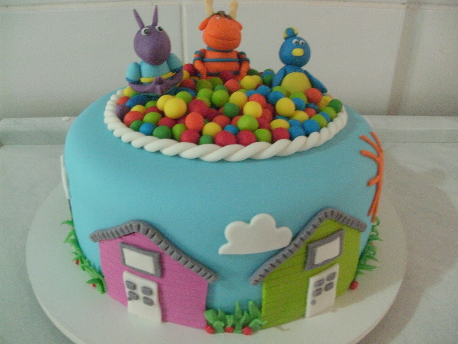 Andréia Cake Design: Bolo dos Backyardigans