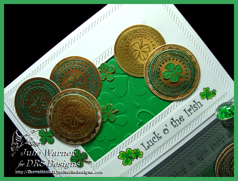 DRS Designs Rubber Stamps: Lucky Gold Coins