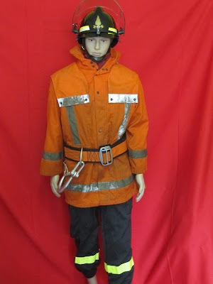 FIRE RESCUE HELMET: DIVISA E COMPLETO ANTIFIAMMA 1993/2000