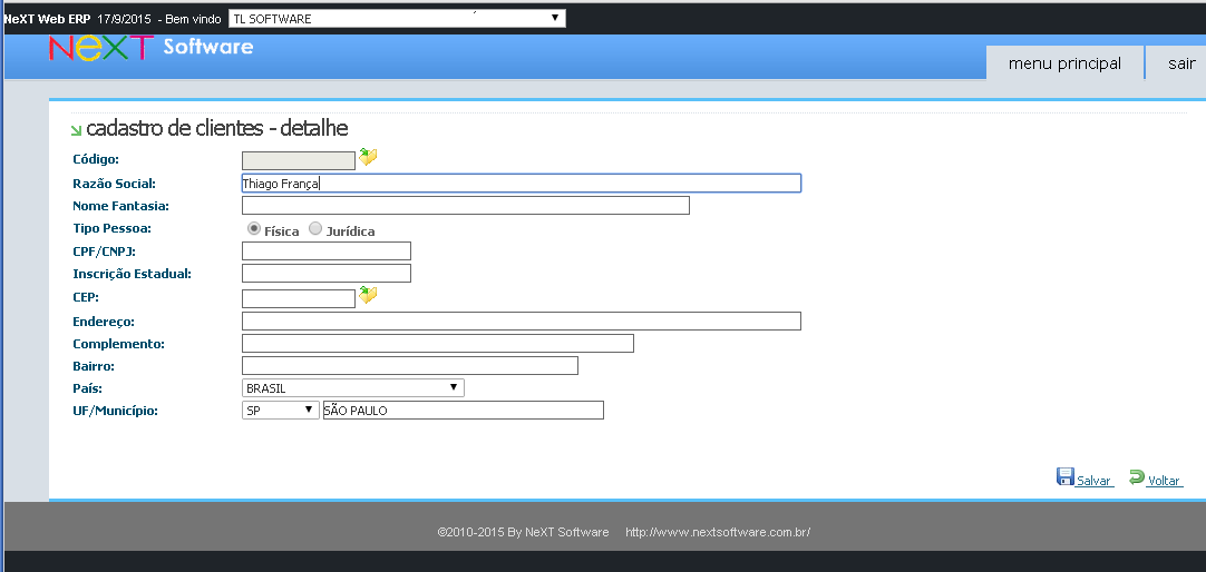 NeXT Software - Sistemas ERP e Nota Fiscal Eletrônica (NF-e / NFS-e ...