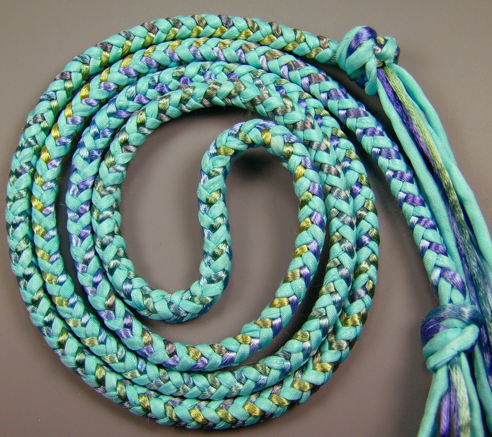 Deb's Blog: Hand Dyed Silk Cords/Strings Revisited