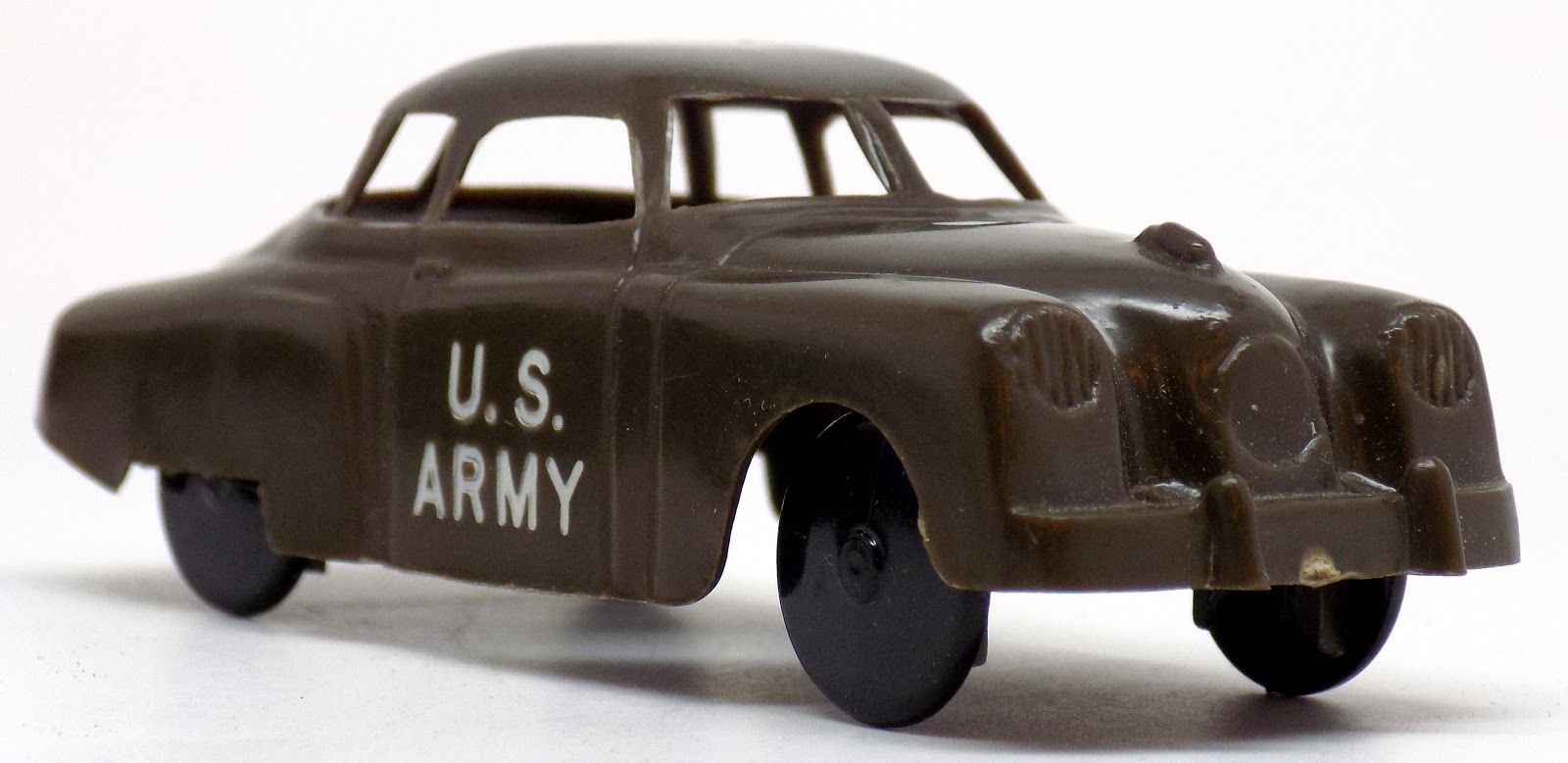 Toys and Stuff: Marx 1950 Studebaker Army Staff Car - OD HP