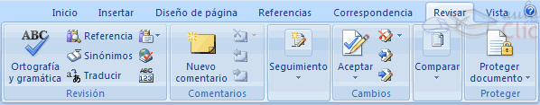 HERRAMIENTAS DE WORD: REVISAR, VISTA