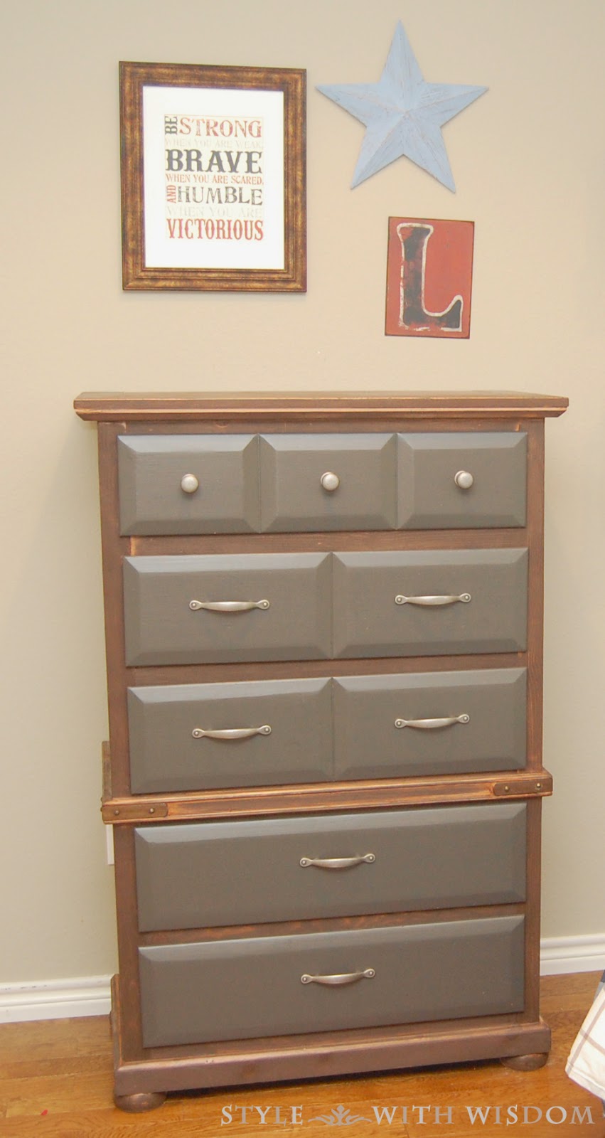 Style with Wisdom: One Incredible Dresser Transformation!