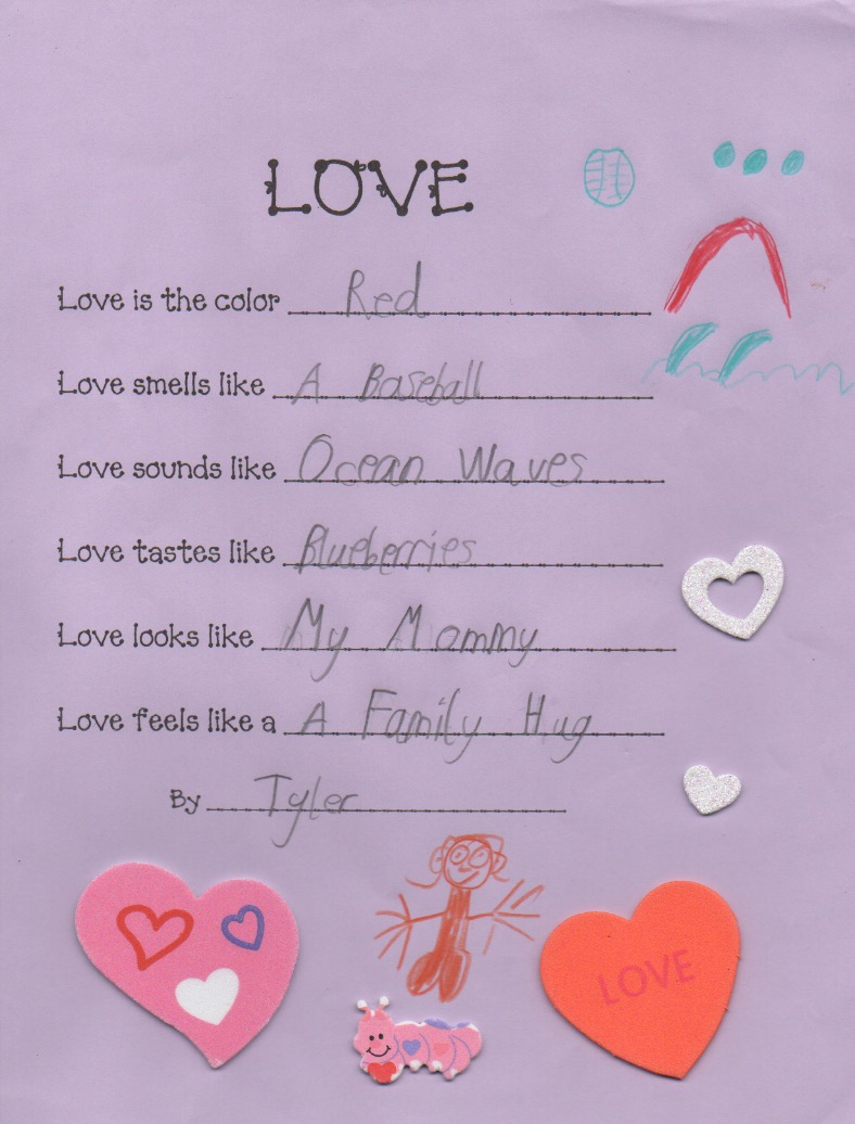 Mrs. Huff's Stuff: Authors and Artists Writing Club!: LOVE Poems!