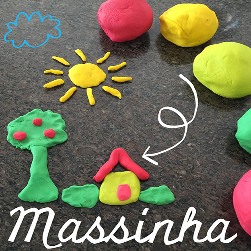 Massinha de modelar caseira!!! - Diy Artes e Mimos