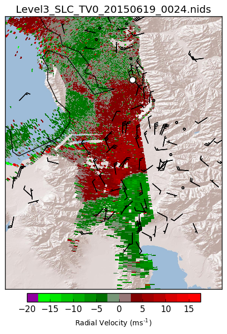Brian Blaylocks Python Blog Plotting Radar Data With Metpy Pyproj Basemap