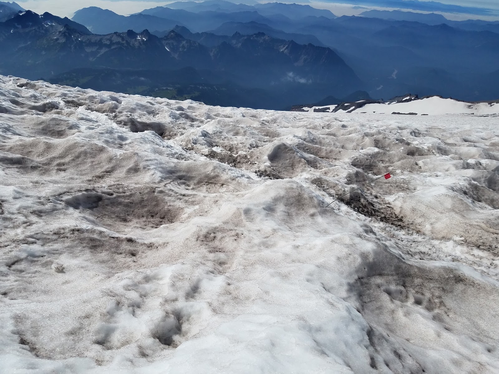 Mount Rainier Climbing: Muir Snowfield Conditions at the end of August