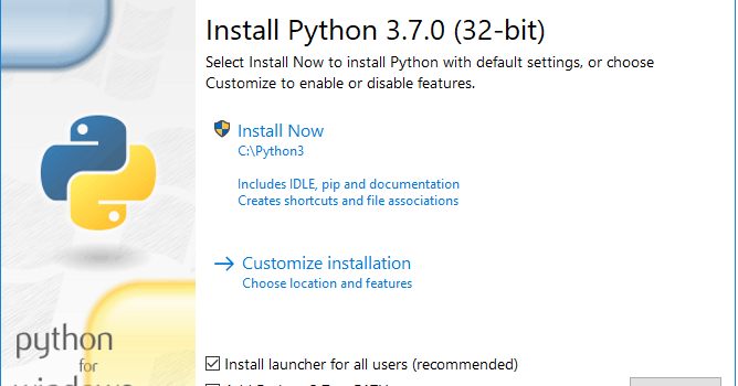 Testaa tai itke: Python 3 installation guide