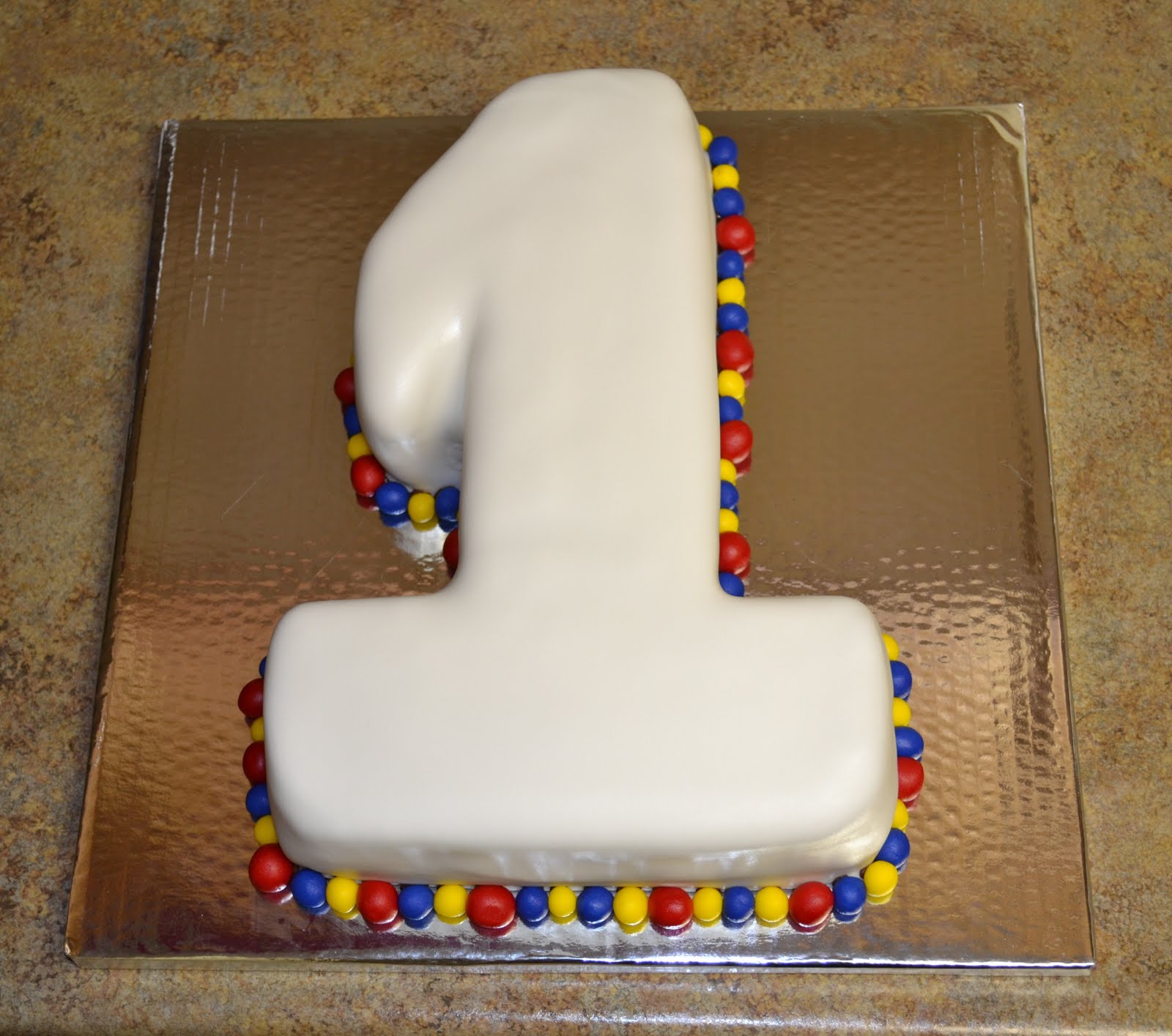 SweetCakeRN: Number "1" Cake