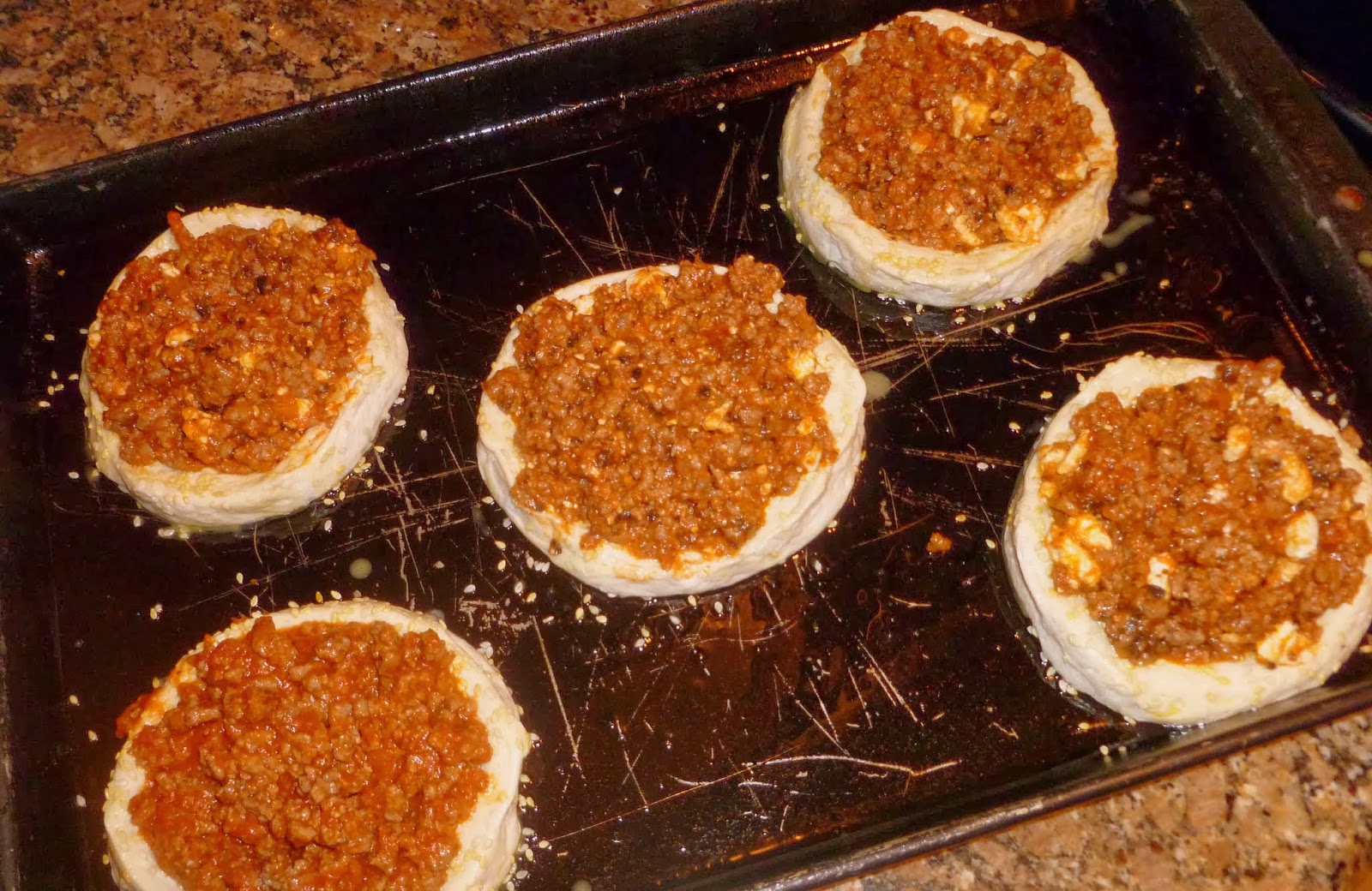 The Heckman Family: Recipe: Double Cheeseburger Pizza Rounds