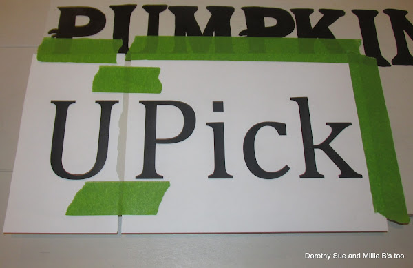 Dorothy Sue and Millie B's too: EASY Step-by-Step HAND PAINTED SIGN ...