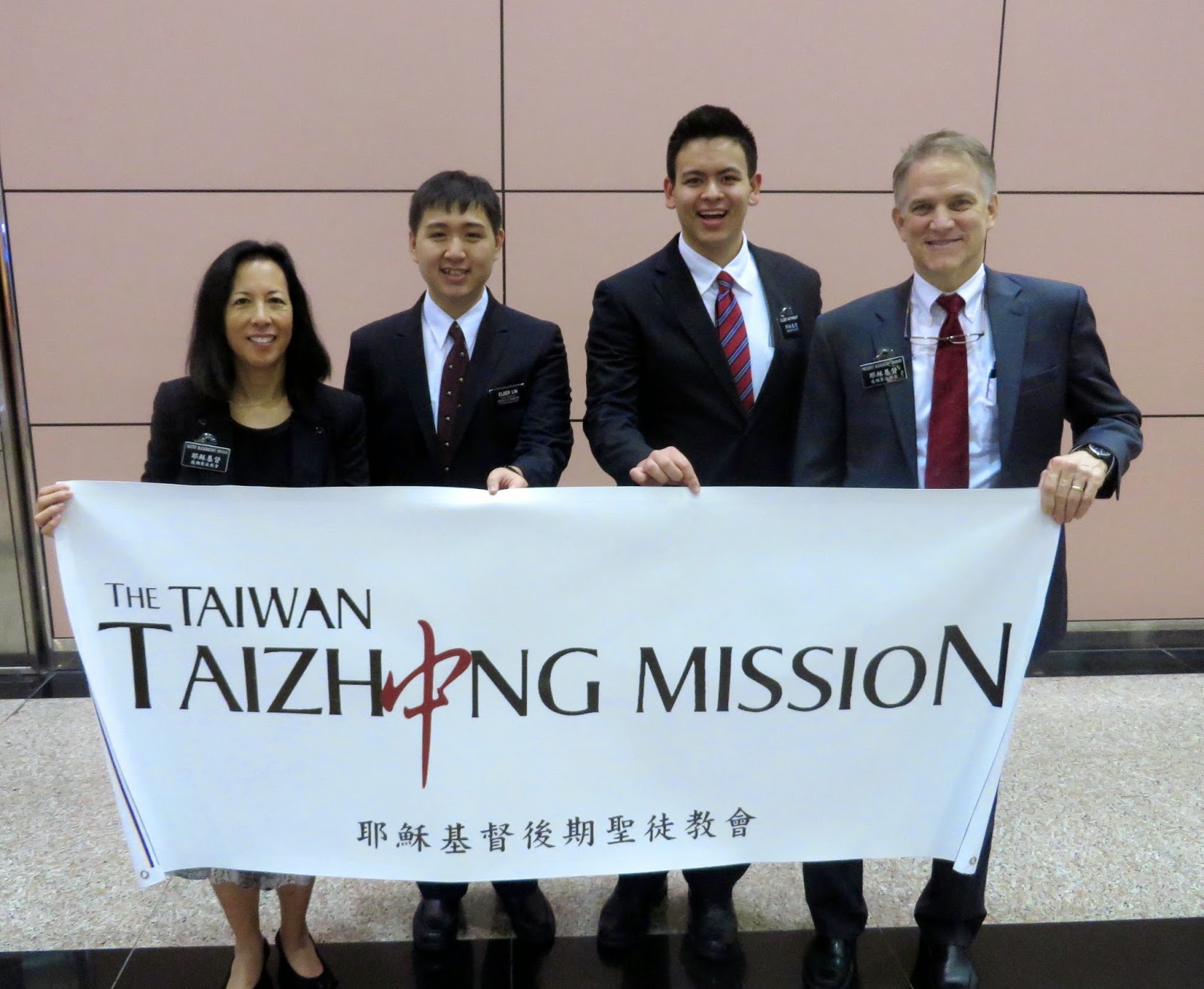 Taiwan Taichung Mission, 2013-16: 11-5-14 New Arrivals