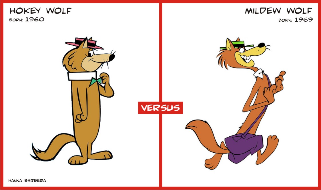 Smoking Cool Cat: Hokey Wolf versus Mildew Wolf