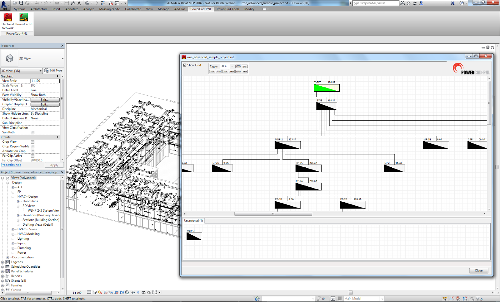 Revit Add-Ons: Free PowerCad-PNL – Live 2D Electrical System Layout ...