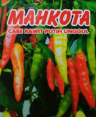 Spesifikasi Benih Cabai ( cabe ) Rawit Putih Unggul Merek Mahkota ...