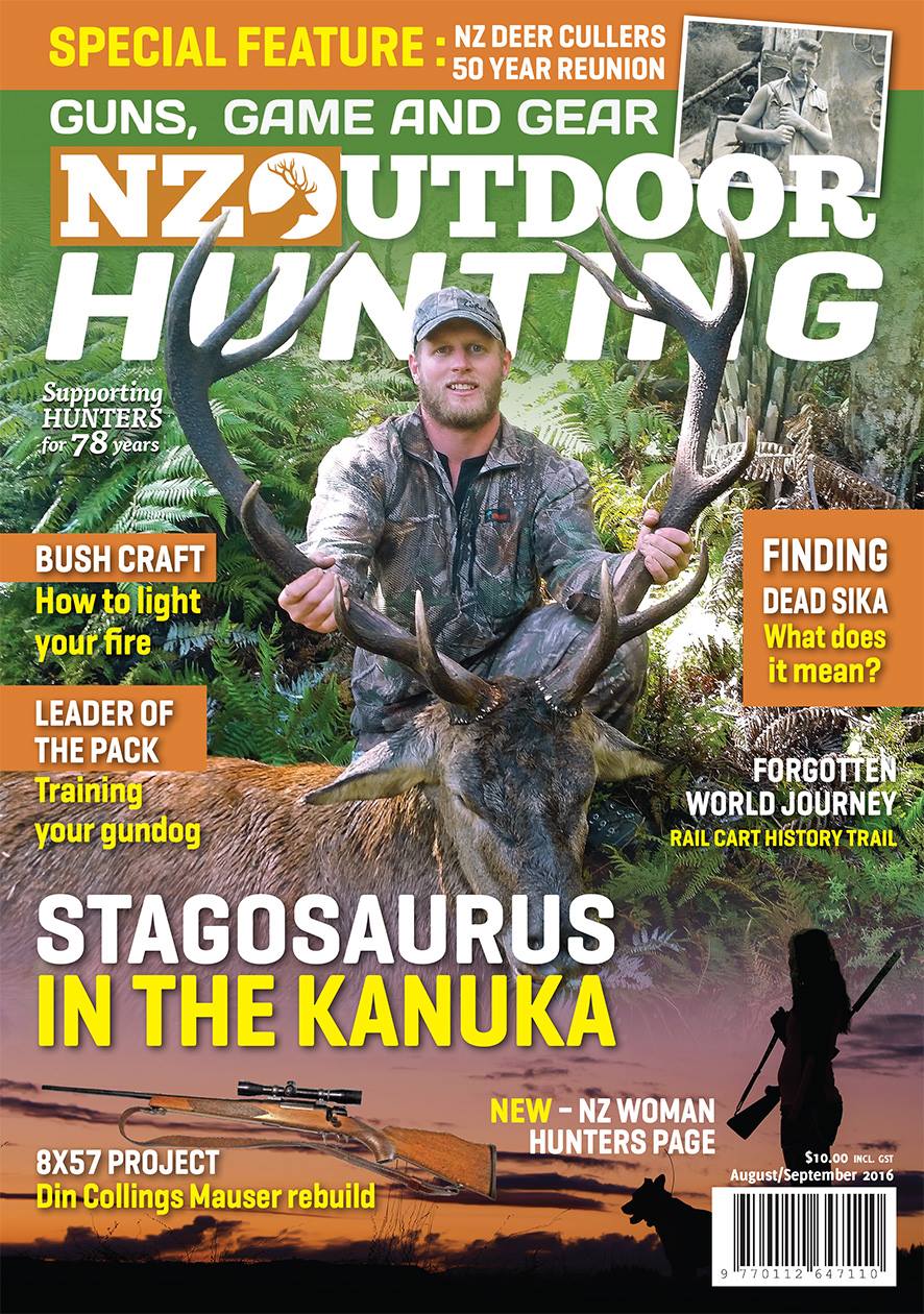 Frank Erceg Project: NZ Outdoor Hunting Magazine Deer Cullers Article