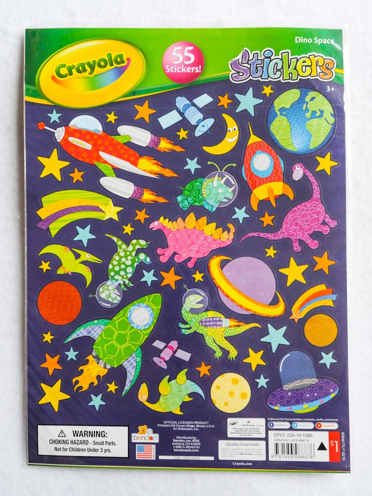 Crayola Stickers | Jenny's Crayon Collection