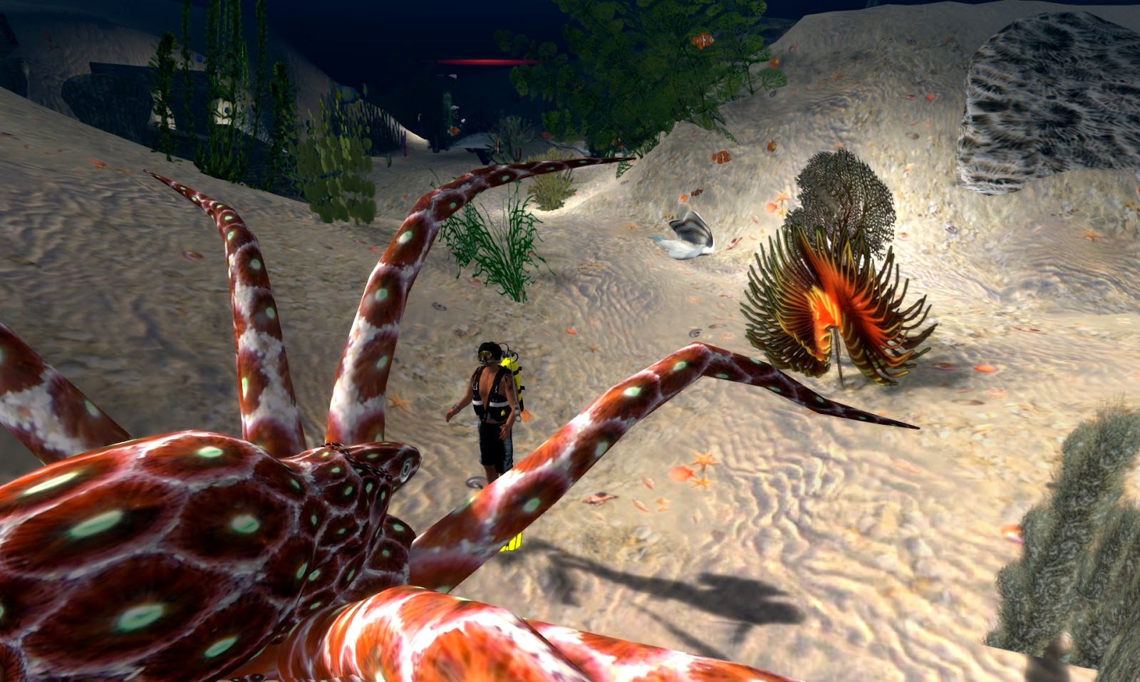 Echt Virtuell: Tauchen in Second Life