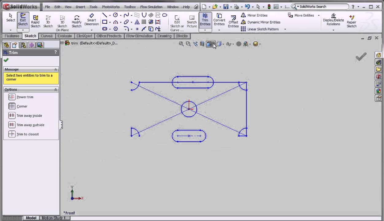 10 sketch trim | كورسات بالعربي