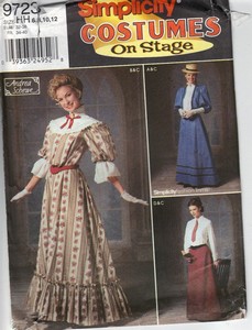 Stone Tracery Threads: Simplicity 9723 Gibson Girl Blouse