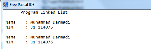 Program Sederhana Linked List Pada Pascal - MadiSite
