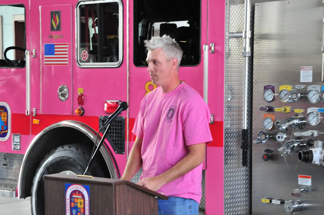 PGFD PINK Pumper for Breast Cancer Awareness
