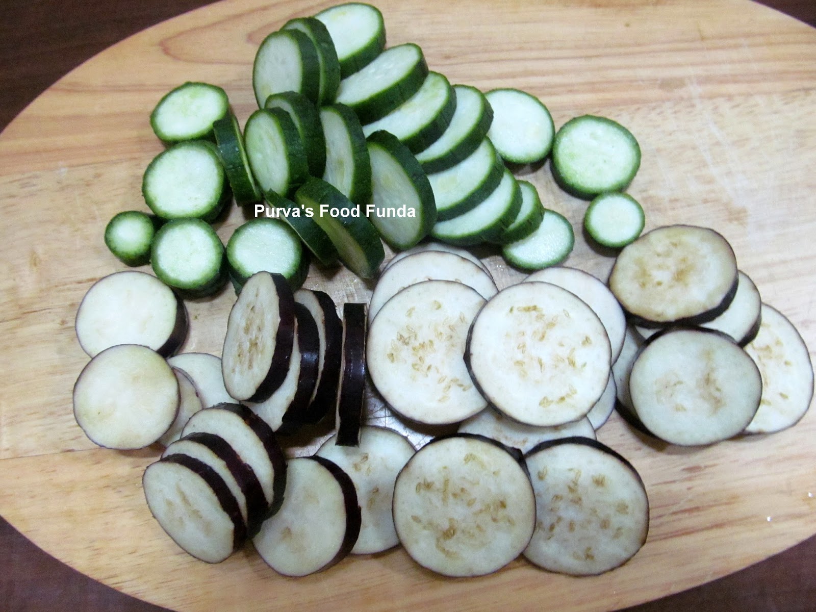 Food Funda: Vange aani Ghosale/Gilka Bhajee ~ Brinjal and Green Sponge ...